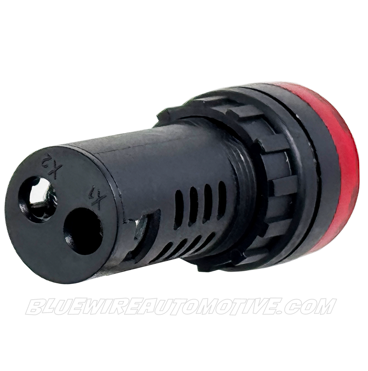 RED PILOT LIGHT+WARNING BUZZER ALARM-RED-22mm| Bluewire Automotive
