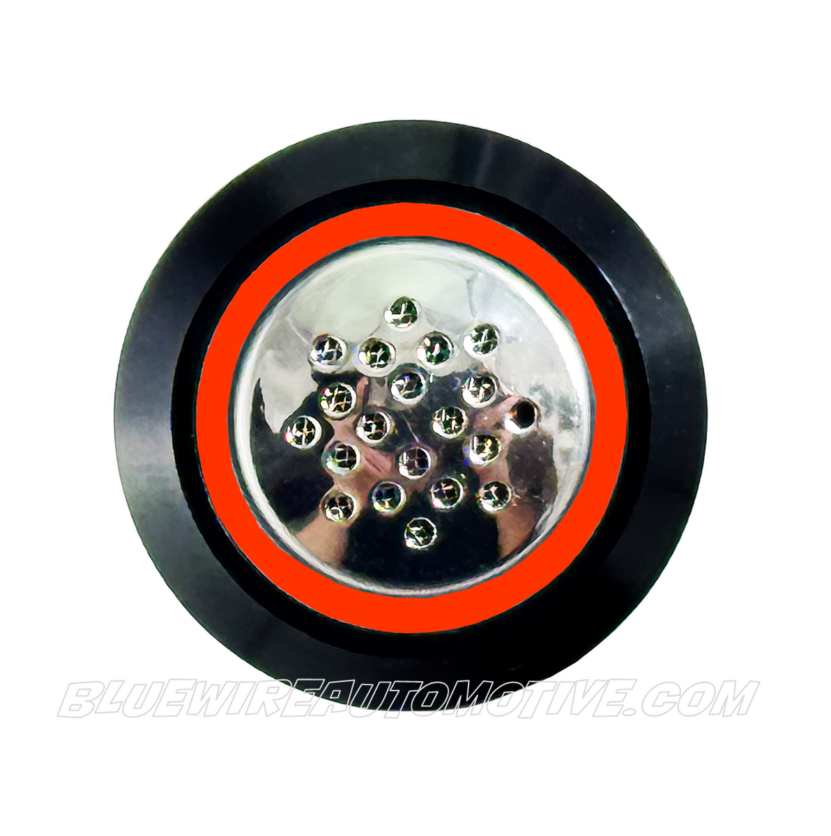 BLACK SERIES BILLET-WARNING BUZZER-RED-19mm| Bluewire Automotive