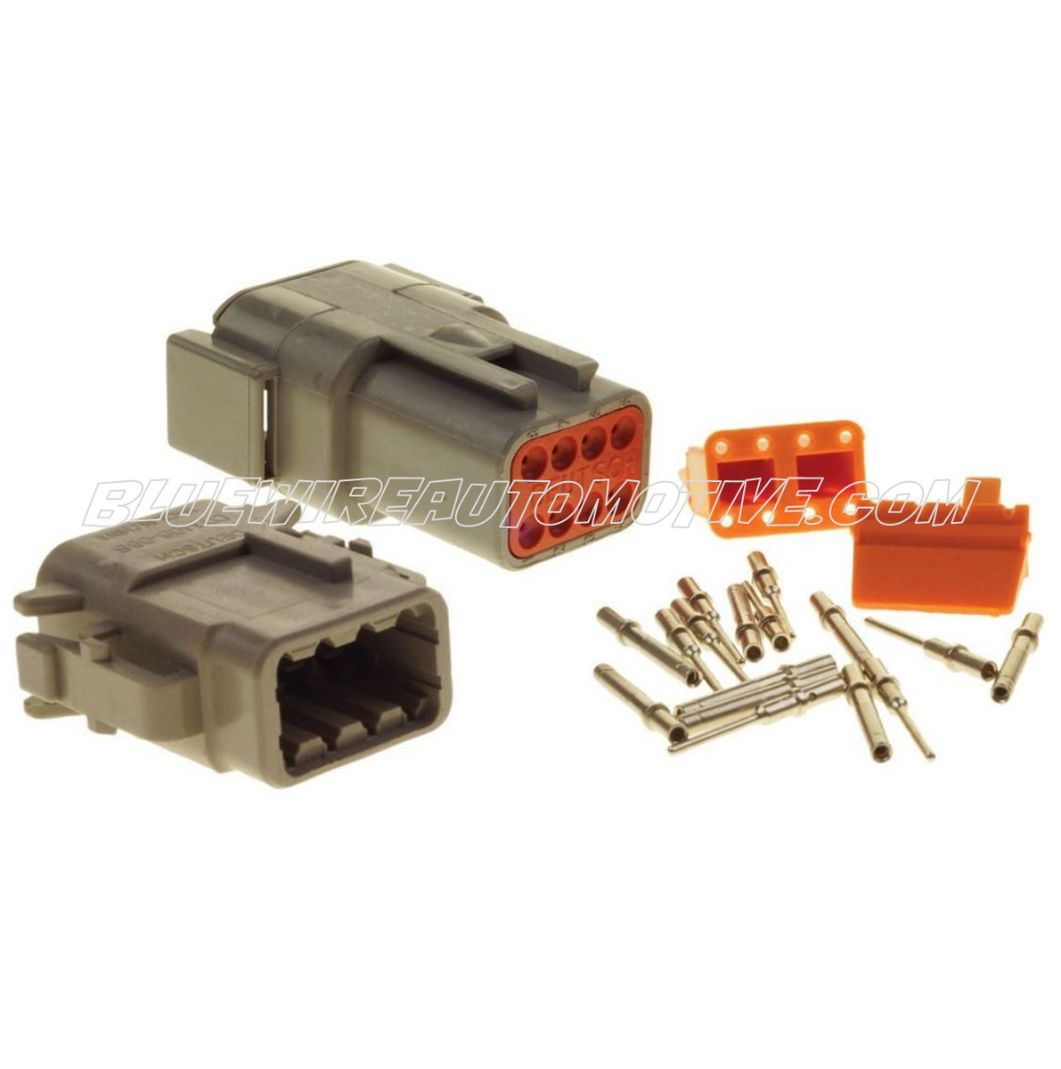 DTM8 OEM DEUTSCH DTM MOTORSPORT CONNECTOR PLUG MALE & FEMALE 8PN-BWACP ...