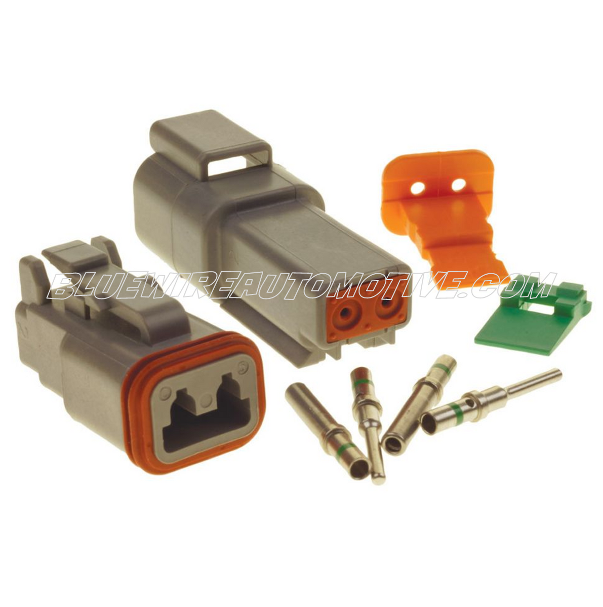 DT2 OEM DEUTSCH MOTORSPORT CONNECTOR PLUG MALE & FEMALE 2PN-BWACPS-125 ...
