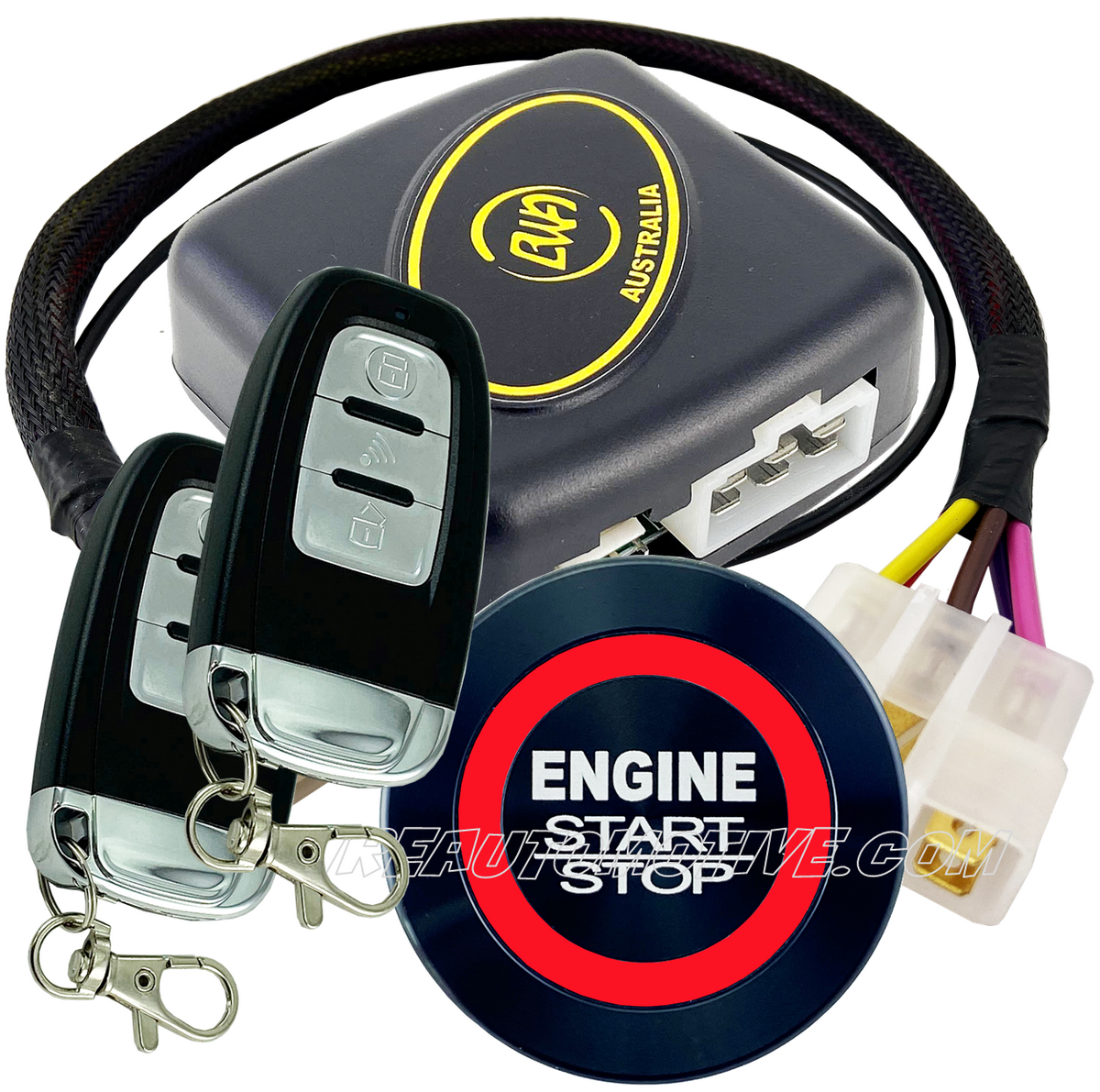 HK HT HG HOLDEN DASH FITTED RFI REMOTE ENGINE START SYSTEM-NON GENUINE ...