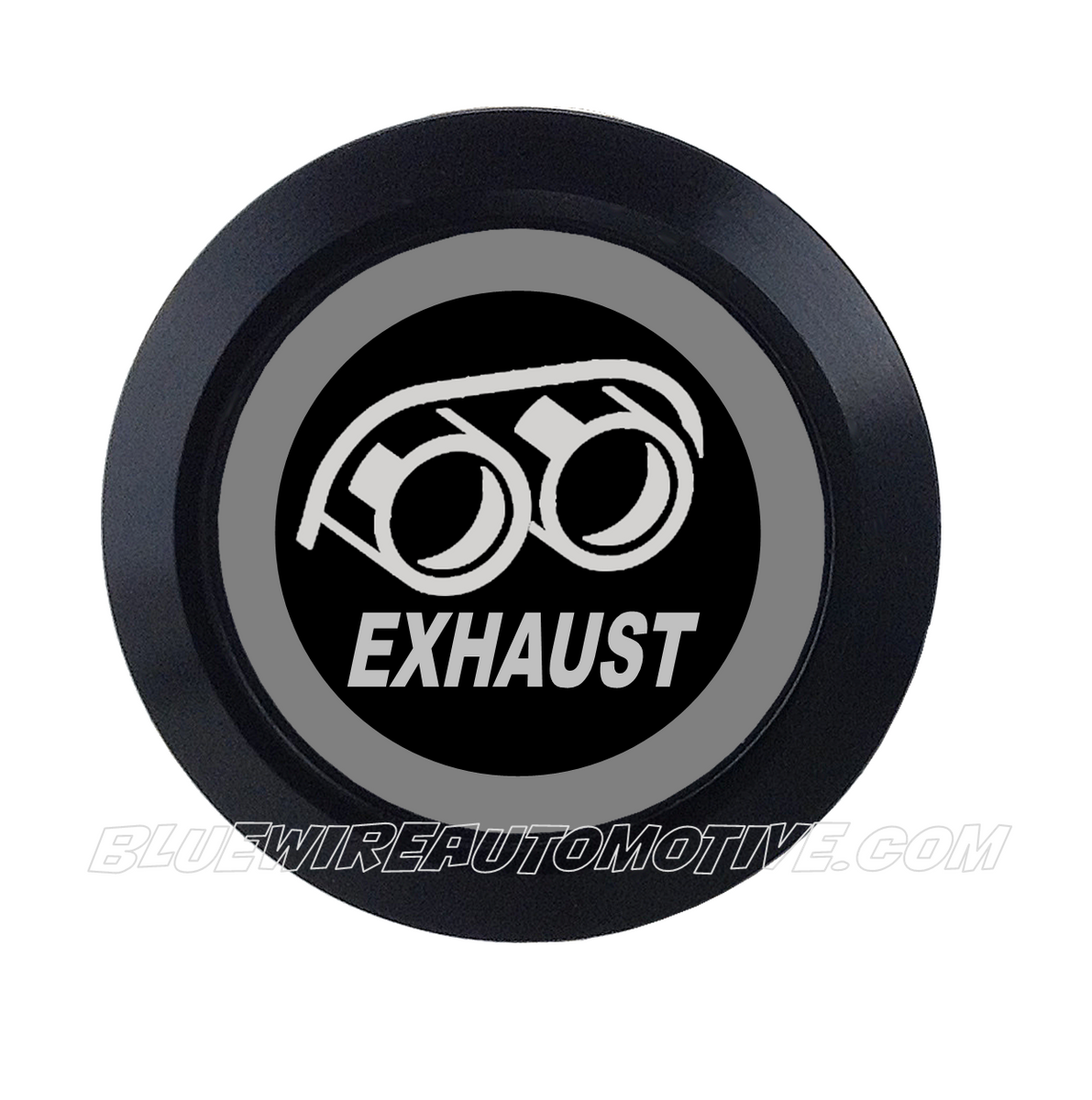 BLACK SERIES BILLET BUTTON-22mm-EXHAUST| Bluewire Automotive