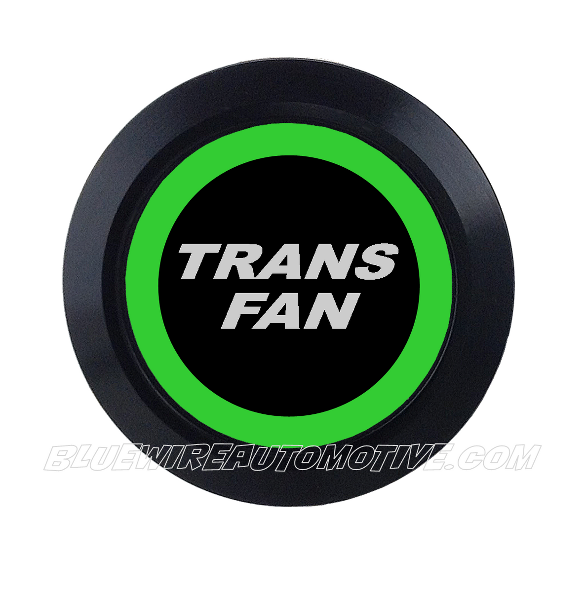 BLACK SERIES BILLET BUTTON-22mm-TRANS FAN| Bluewire Automotive