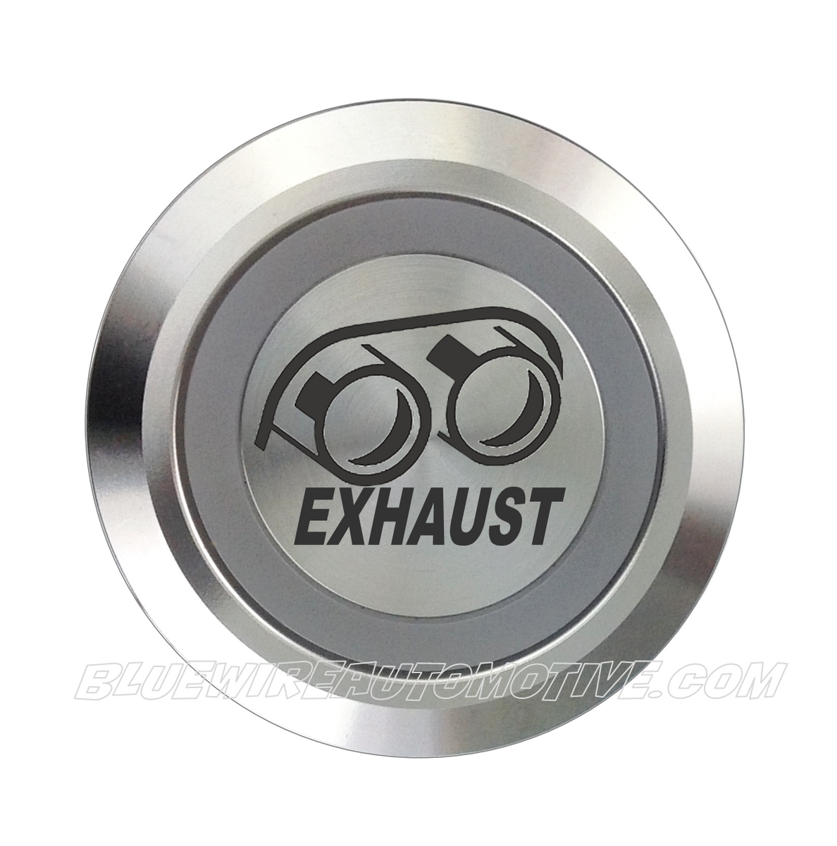SILVER SERIES BILLET BUTTON-22mm-EXHAUST| Bluewire Automotive
