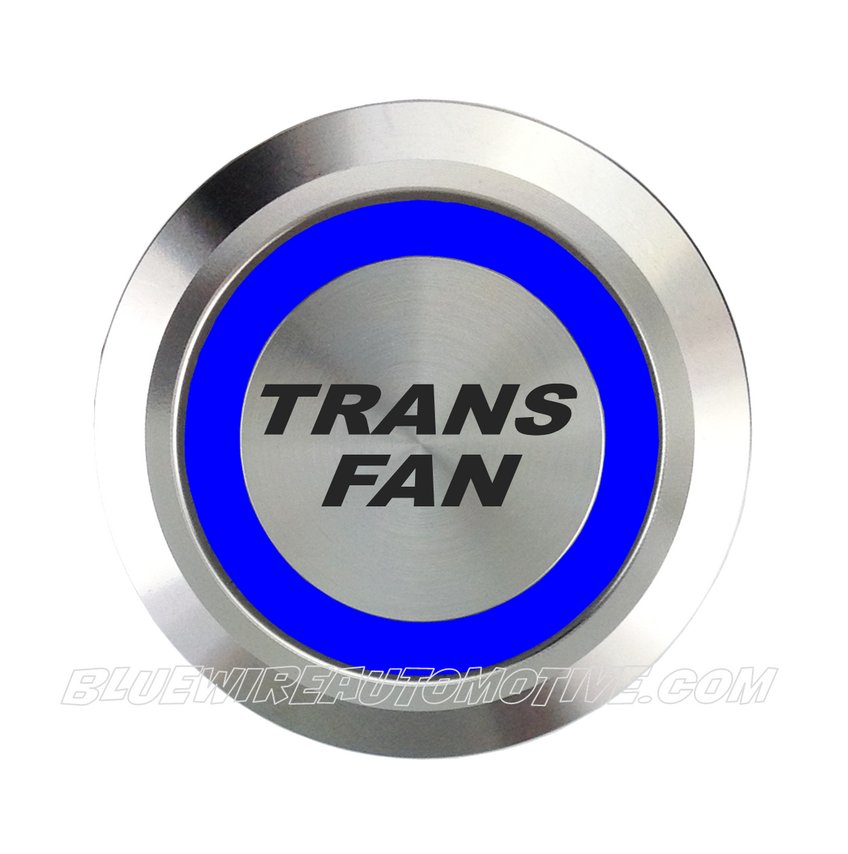 SILVER SERIES BILLET BUTTON-22mm-TRANS FAN| Bluewire Automotive