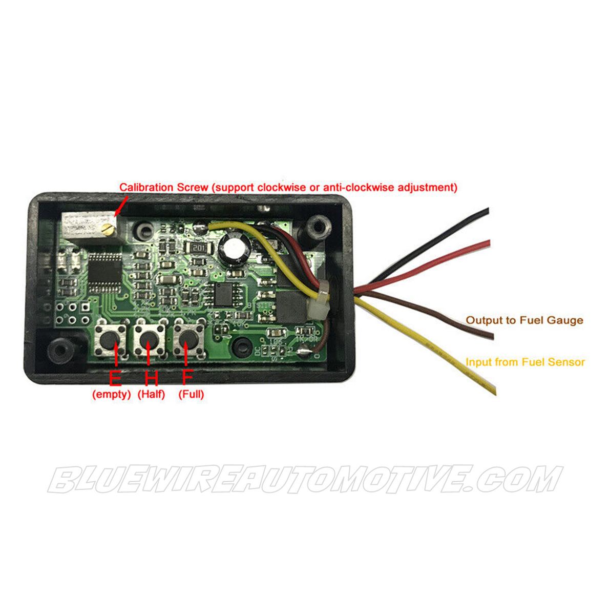 FUEL GAUGE/SENDER OHM SIGNAL INTERFACE MODULE-BWAFSM01| Bluewire Automotive