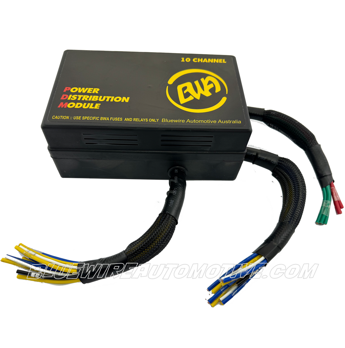 10 CHANNEL (PDM) POWER DISTRIBUTION MODULE RELAY KIT & HARENESS-BWAPDM ...