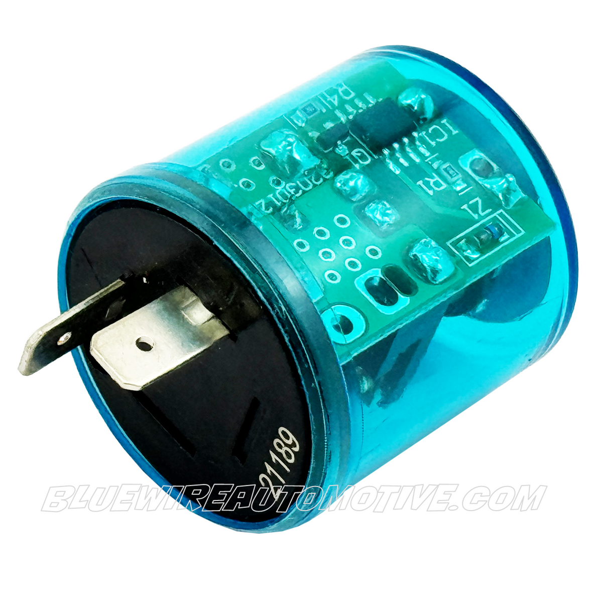 ROUND LED & GLOBE FLASHER RELAY CAN-12V-2PN-BWAFR005-F| Bluewire Automotive
