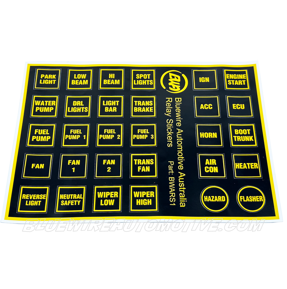 10 CHANNEL (PDM) POWER DISTRIBUTION MODULE RELAY KIT & HARENESS-BWAPDM ...