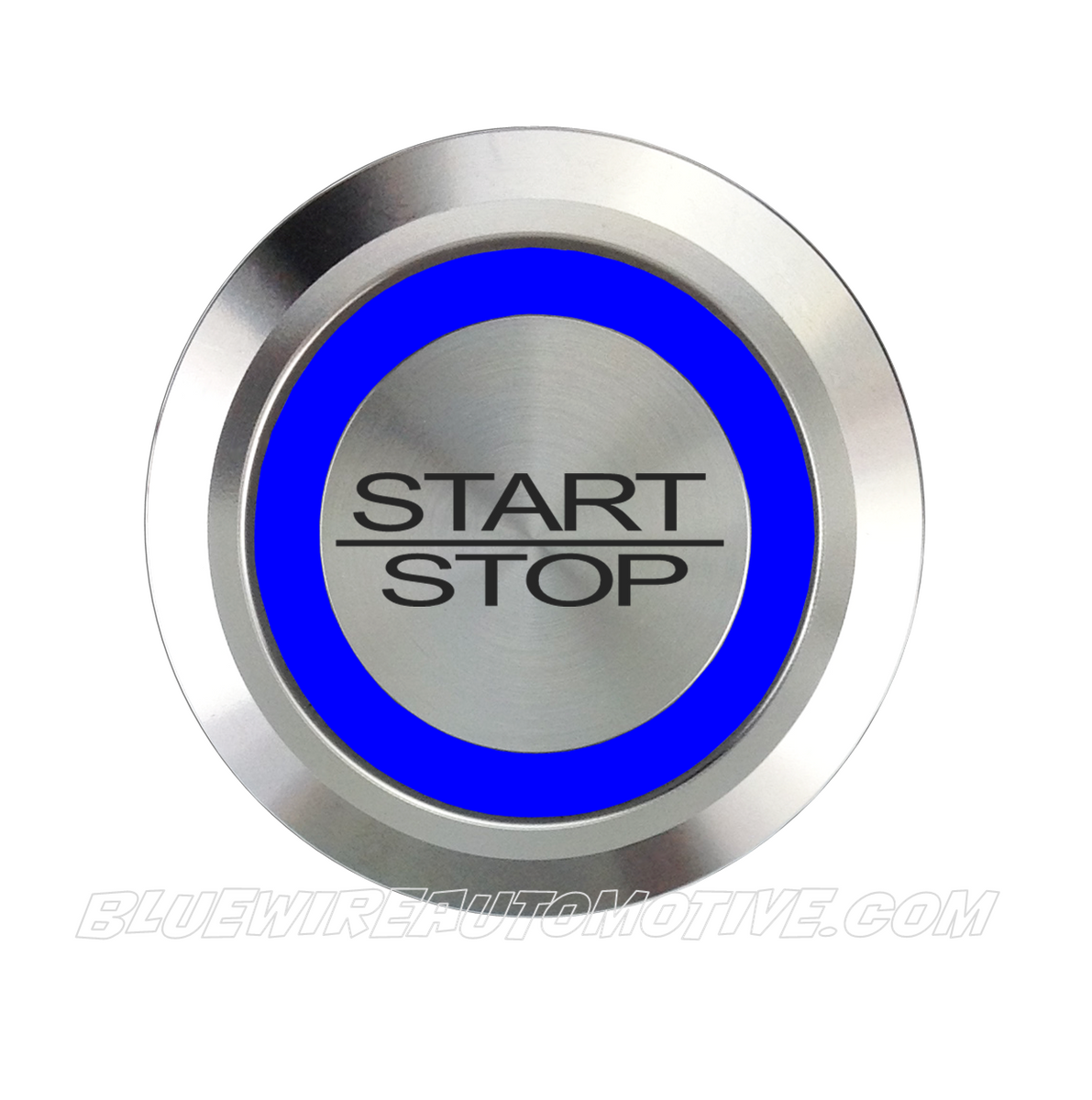 SILVER SERIES DUAL COLOUR BILLET BUTTON-19mm-START/STOP 01-BWASWSS19ME ...