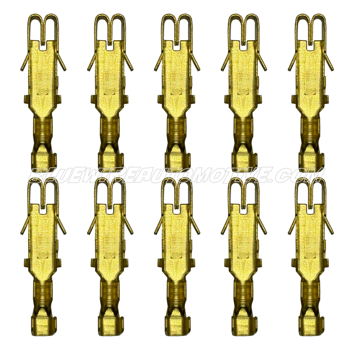 10 x NON-LINKED UNINSULATED FEMALE FUSE BOX TERMINALS-27mmx6mm-BWAT047 ...