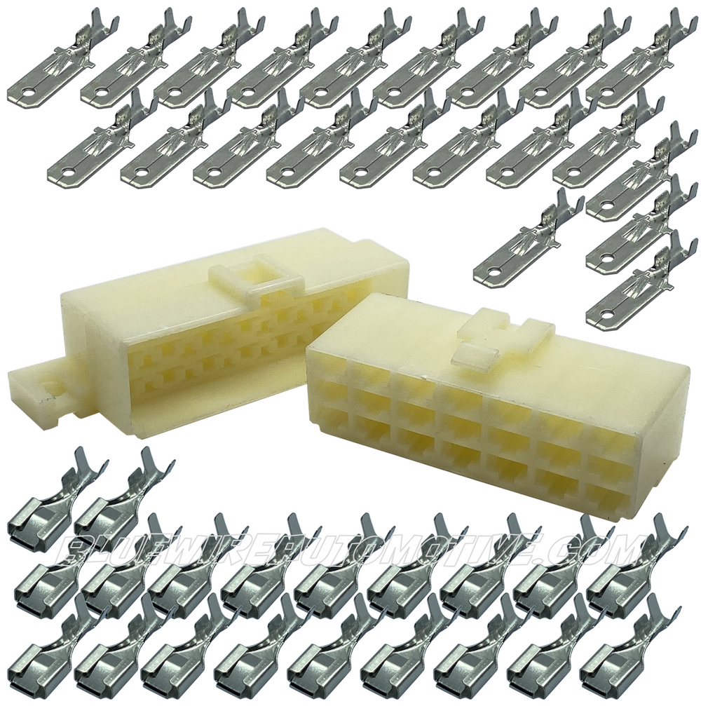 20AMP DASHBOARD/STEERING COLUMN CONNECTOR-21pin| Bluewire Automotive