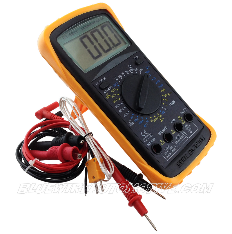 AUTOMOTIVE DIGITAL MULTIMETER TESTER| Bluewire Automotive