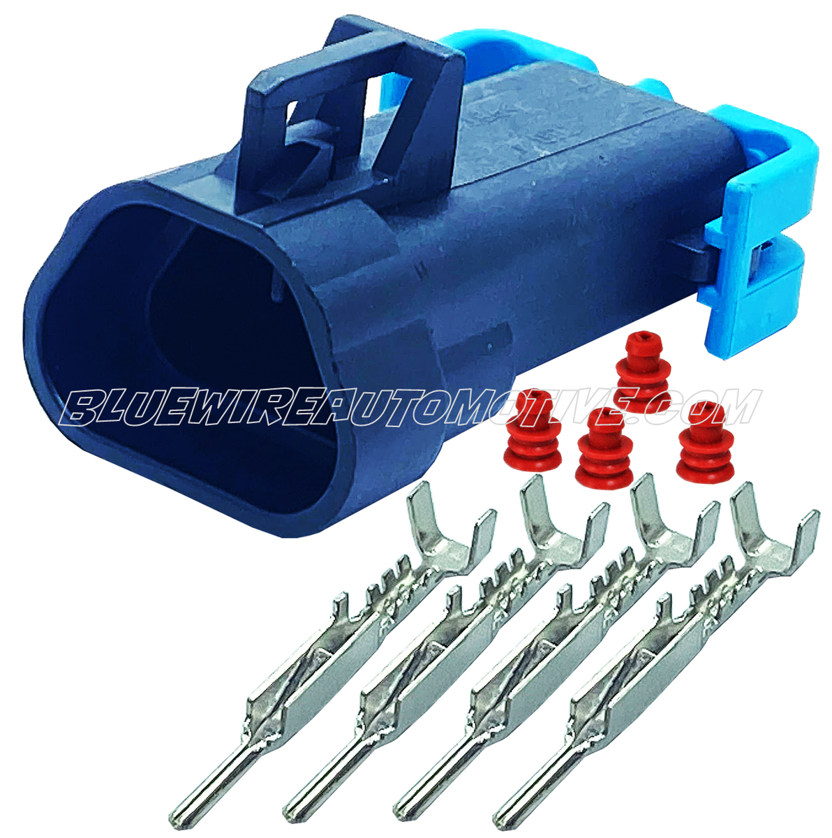 02 OXYGEN SENSOR MALE CONNECTOR PLUG LS2/LS3/LSA-SERIES 2-BWAP0056 ...