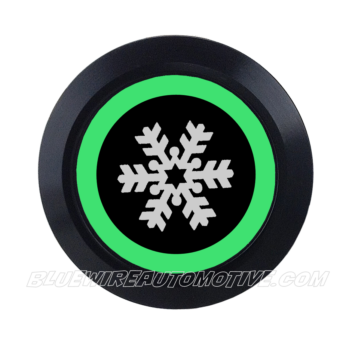 BLACK SERIES BILLET BUTTON-22mm-AIR CON| Bluewire Automotive