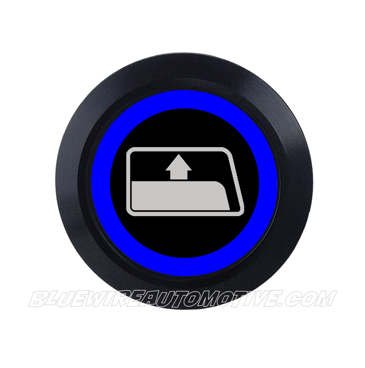 BLACK SERIES BILLET BUTTON-19mm-WINDOW UP| Bluewire Automotive