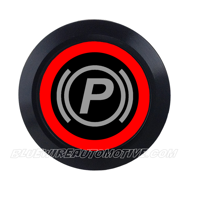 BLACK SERIES BILLET BUTTON-22mm-PARK/E-BRAKE| Bluewire Automotive