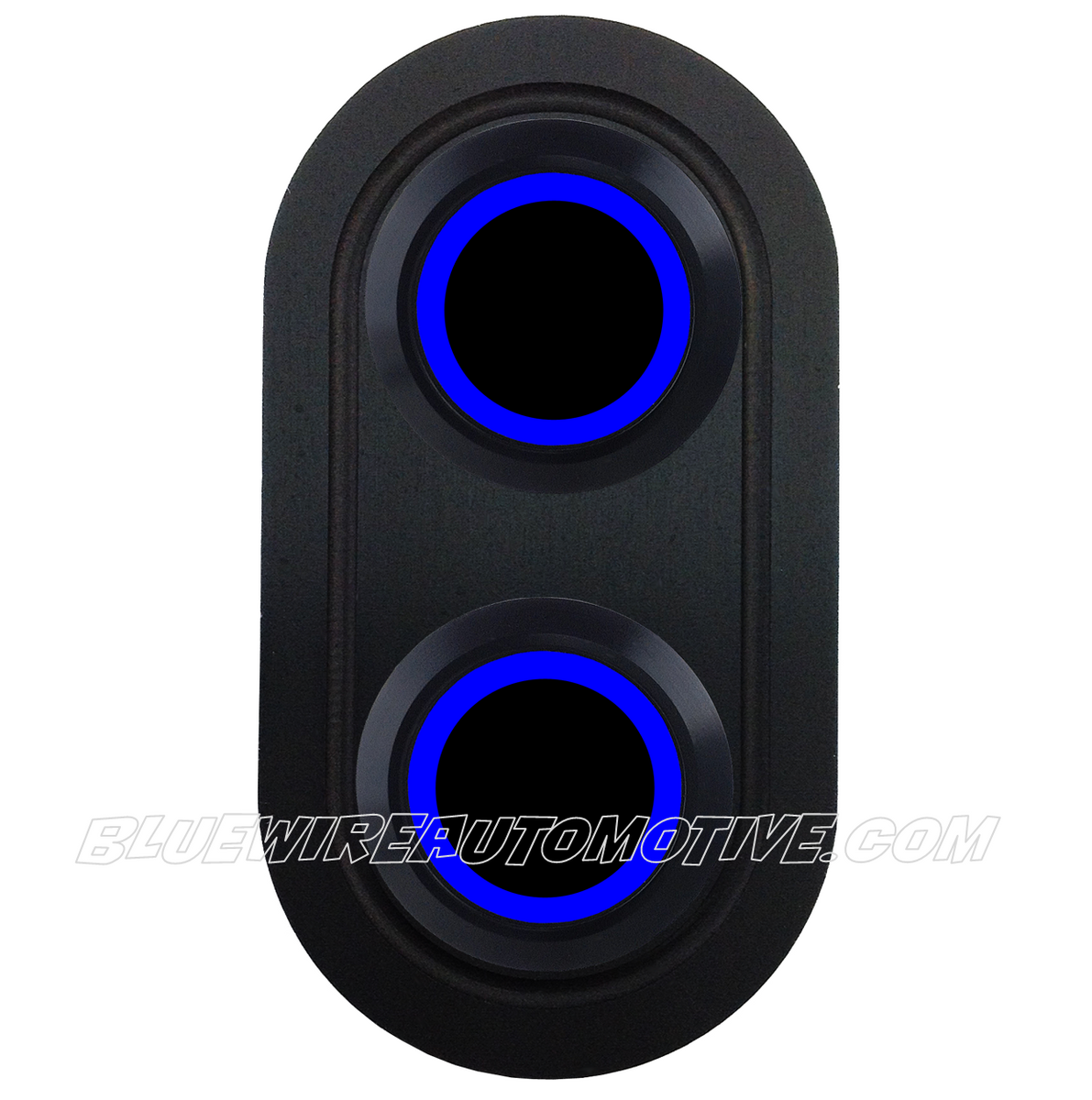DELUXE BLACK SERISE BILLET POWER WINDOW SWITCH-BLUE LED| Bluewire ...