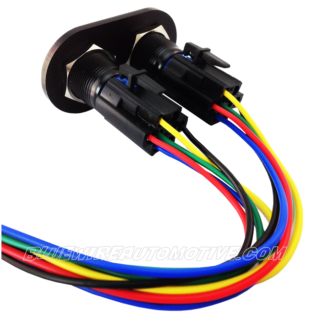 DELUXE BLACK SERIES BILLET POWER WINDOW SWITCH-WINDOW-BLUE| Bluewire ...