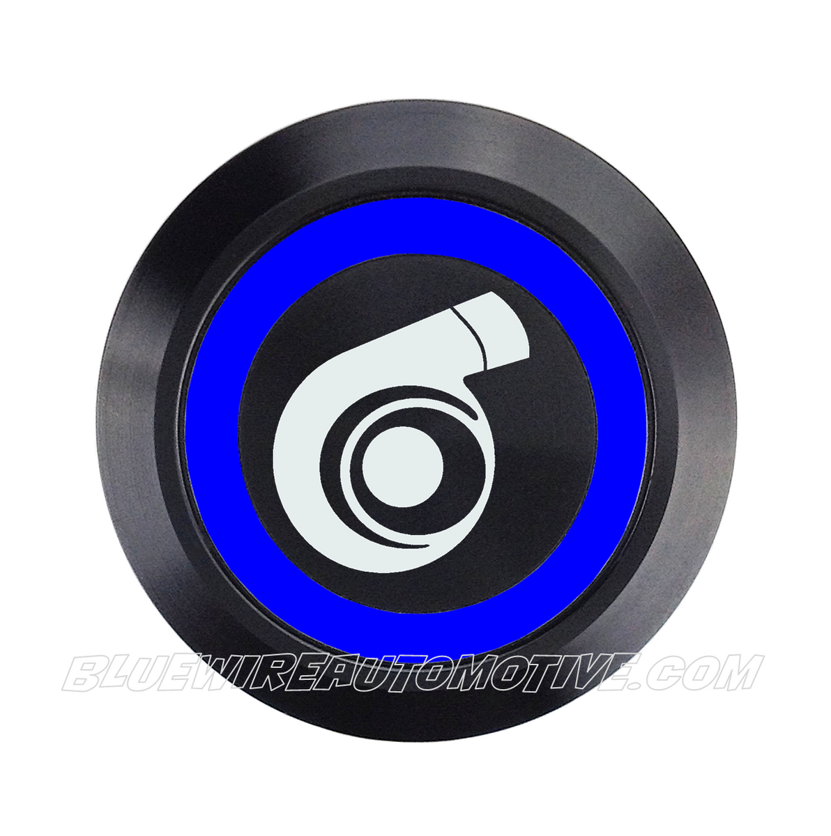 BLACK SERIES BILLET BUTTON-22mm-TURBO| Bluewire Automotive