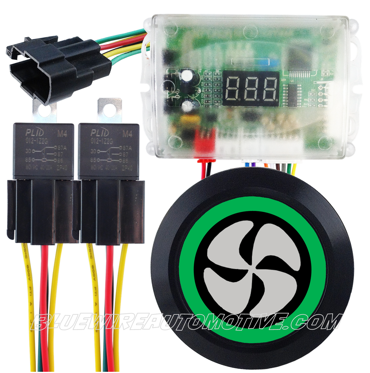 BLACK SERIES DUAL SPEED CONTROL KIT-FAN HIGH/LOW| Bluewire Automotive