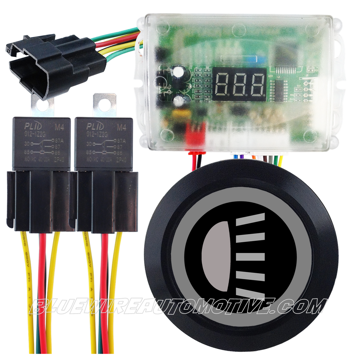 BLACK SERIES DUAL SWITCH CONTROL KIT-HEADLIGHTS/PARK LIGHTS| Bluewire ...