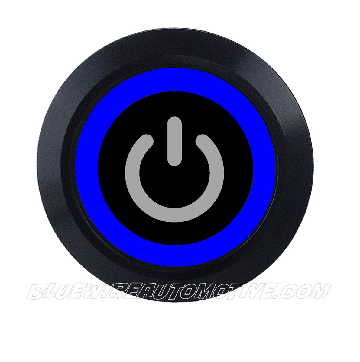 BLACK SERIES BILLET BUTTON-22mm-POWER| Bluewire Automotive