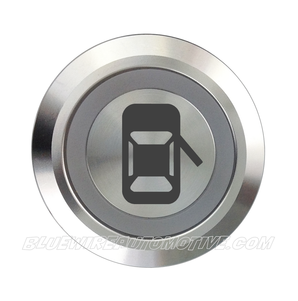 SILVER SERIES BILLET BUTTON-19mm-DOOR POPPER RIGHT| Bluewire Automotive