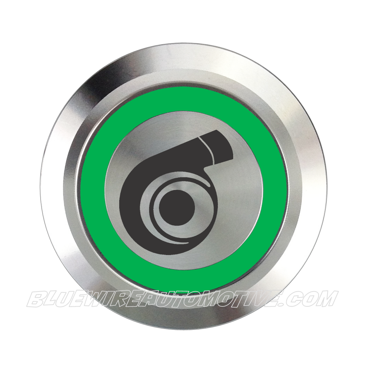 SILVER SERIES BILLET BUTTON-22mm-TURBO| Bluewire Automotive
