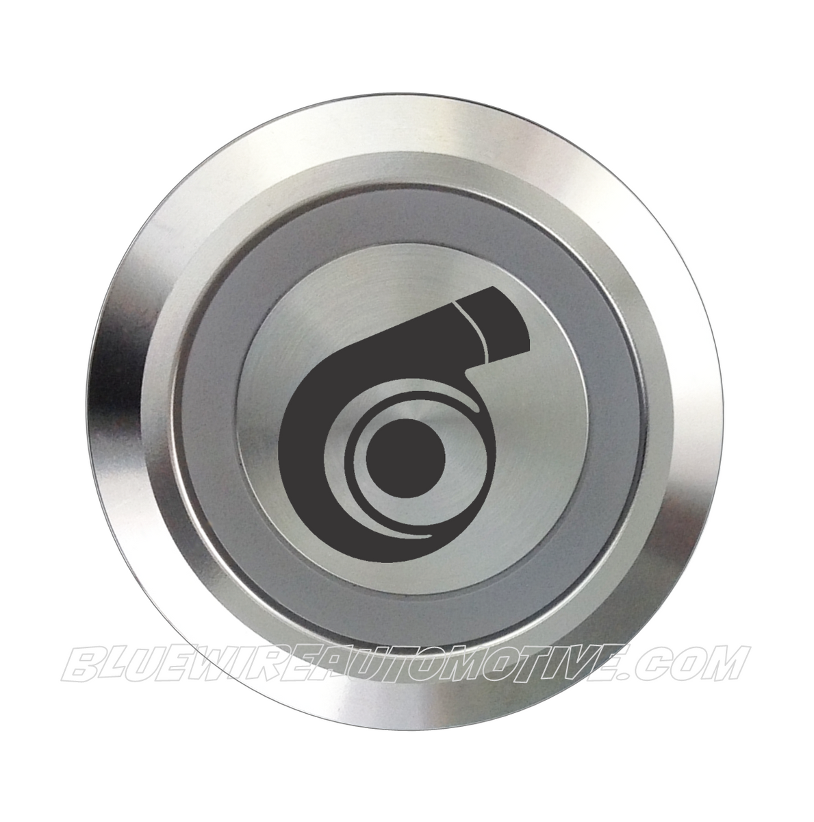 SILVER SERIES BILLET BUTTON-22mm-TURBO| Bluewire Automotive