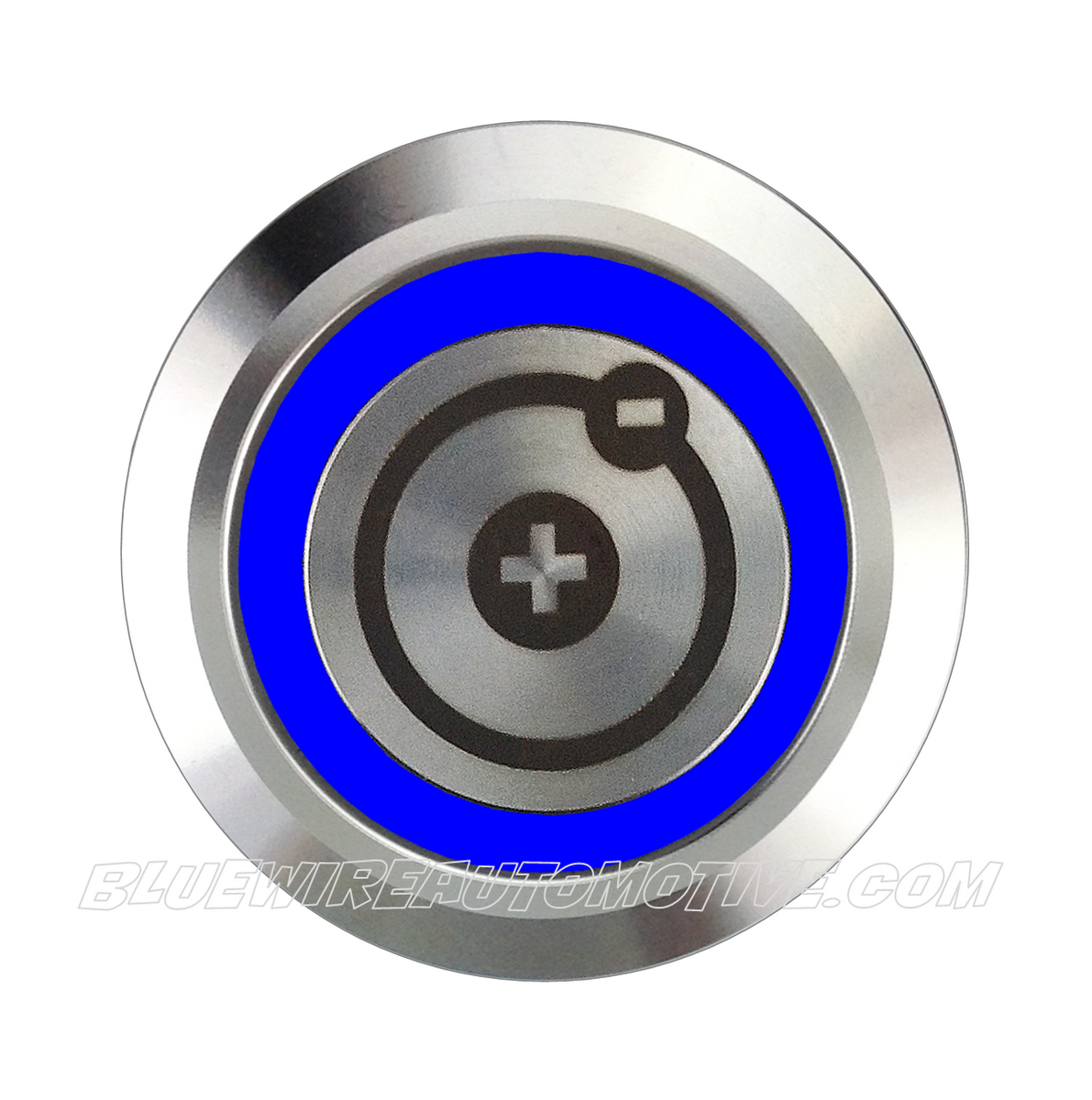 SILVER SERIES BILLET BUTTON-22mm-BATTERY ISOLATOR| Bluewire Automotive