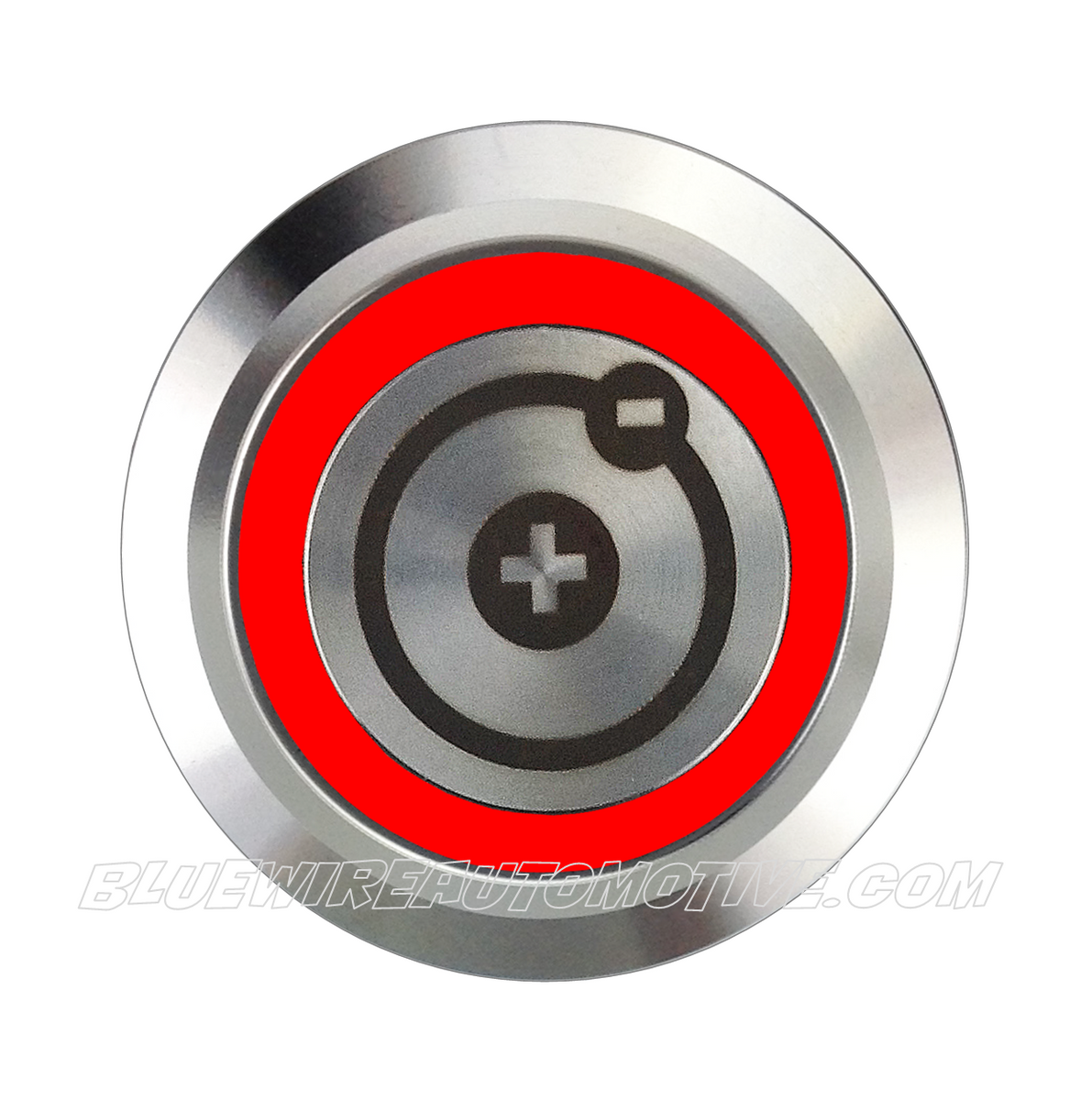 SILVER SERIES BILLET BUTTON-22mm-BATTERY ISOLATOR| Bluewire Automotive