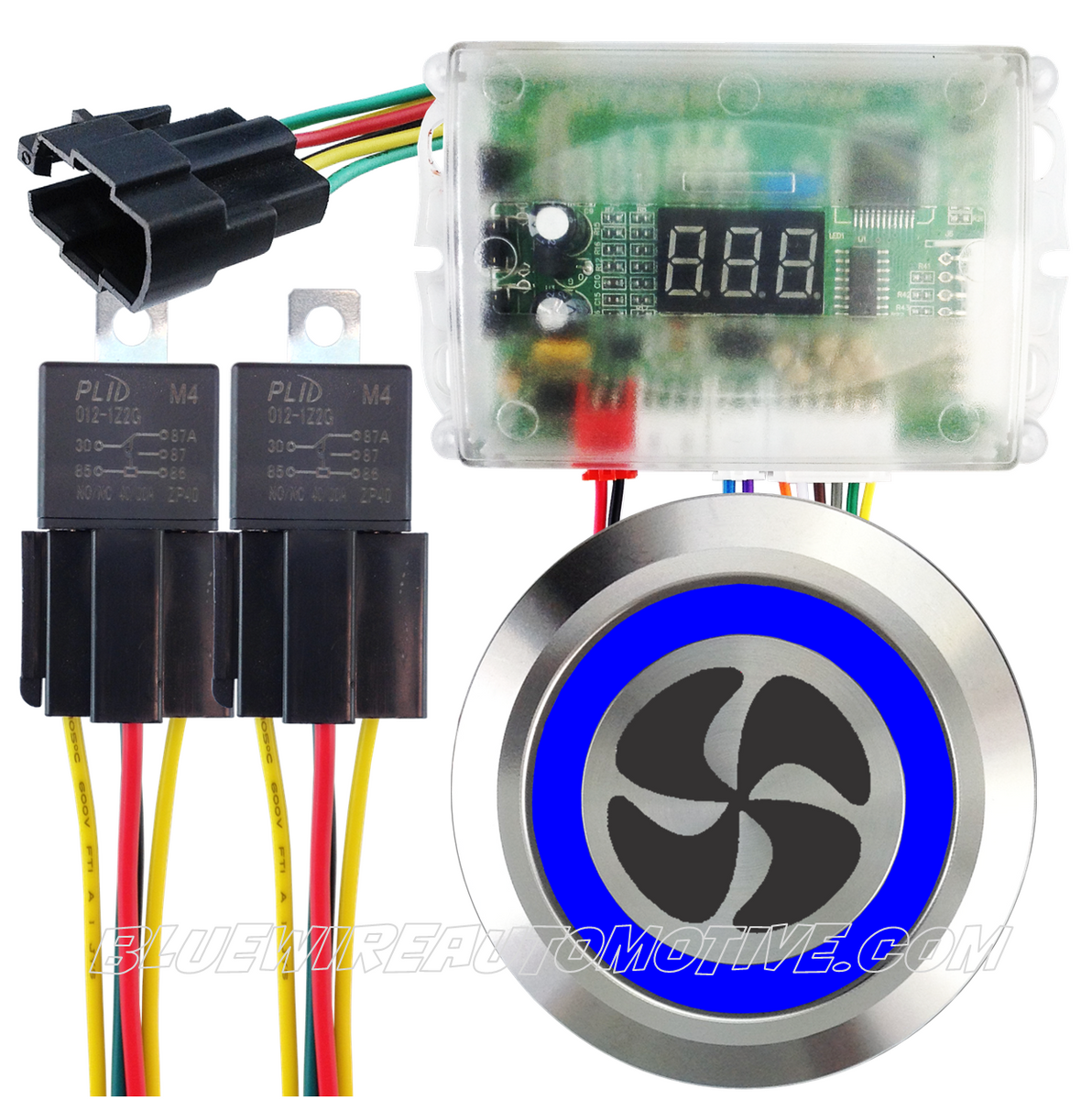 SILVER SERIES DUAL SPEED CONTROL KIT-FAN HIGH/LOW| Bluewire Automotive