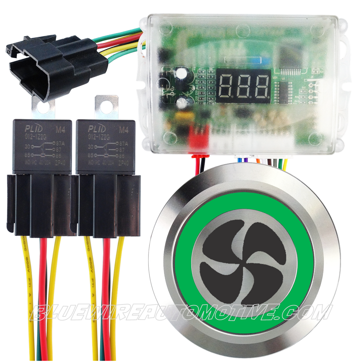 SILVER SERIES DUAL SPEED CONTROL KIT-FAN HIGH/LOW| Bluewire Automotive