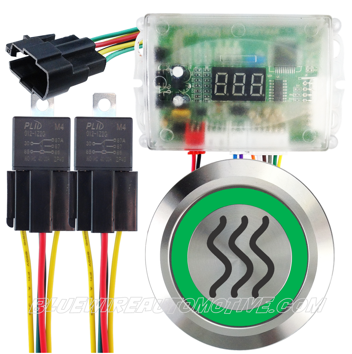 SILVER SERIES DUAL SPEED CONTROL KIT-HEATER FAN-HIGH/LOW| Bluewire ...
