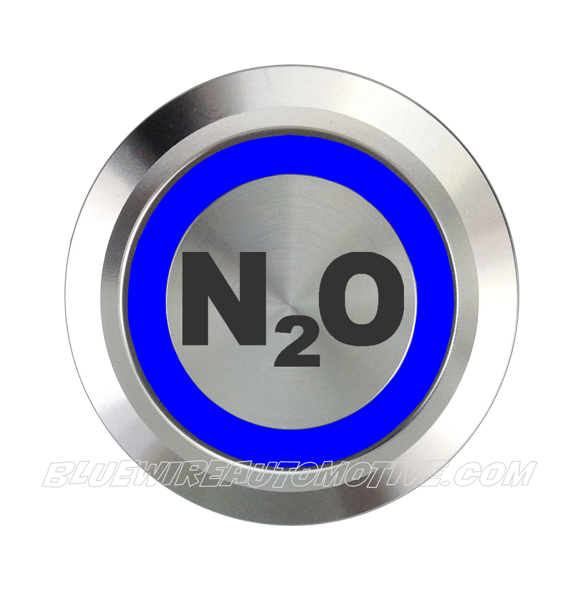 SILVER SERIES DUAL COLOUR BILLET BUTTON-22mm-NITROUS OXIDE-N2O ...