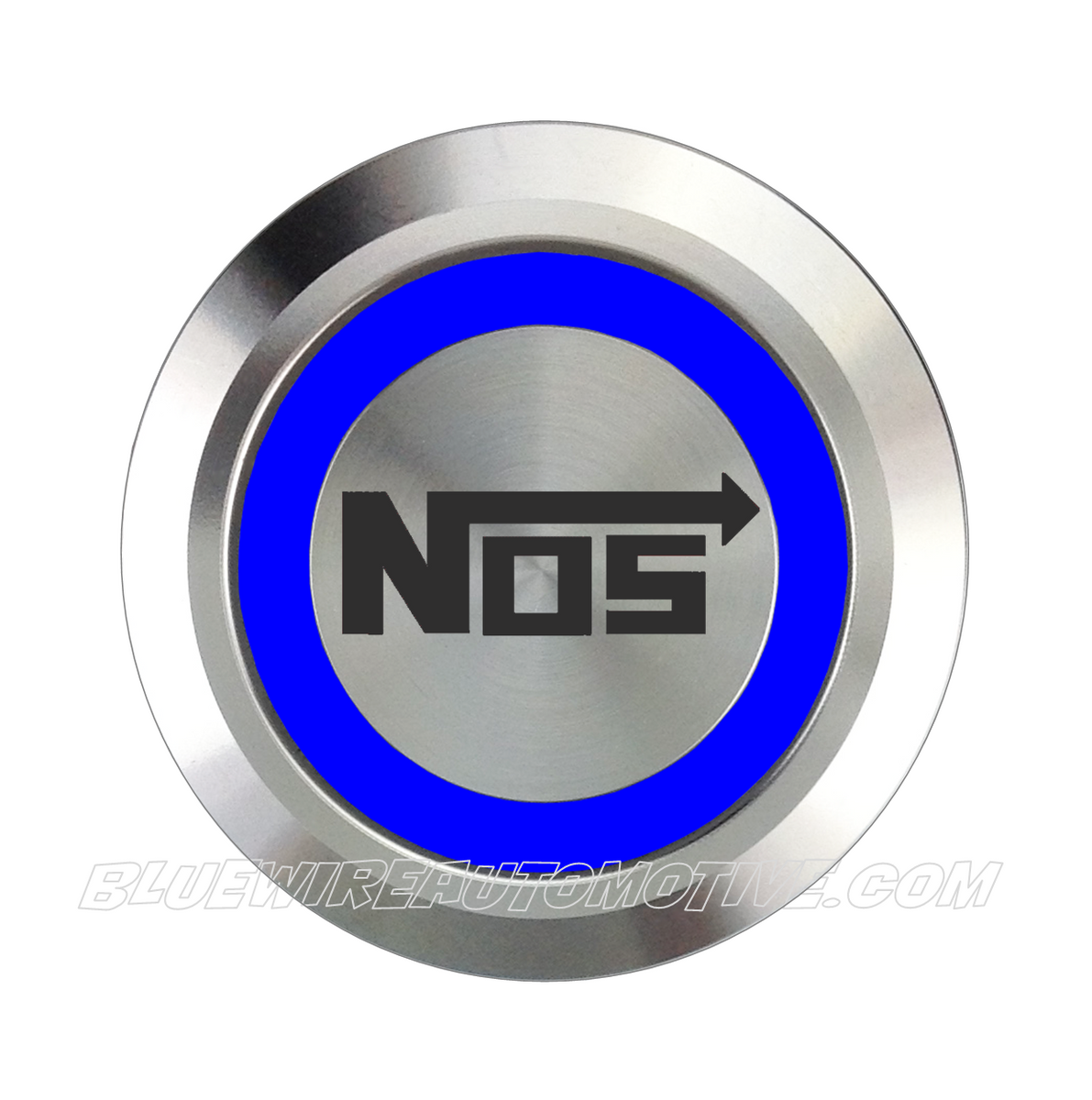 SILVER SERIES DUAL COLOUR BILLET BUTTON-22mm-NITROUS OXIDE-NOS ...