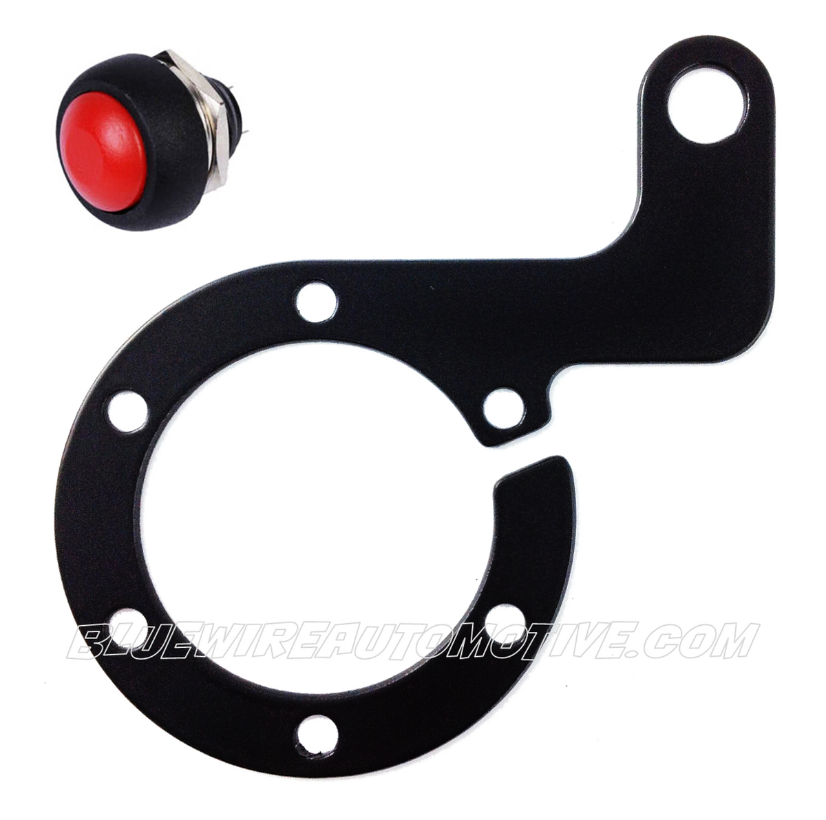 YOU BUILD IT RACING BOSS STEERING WHEEL SWITCH-RH RED BUTTON- BWABSW00 ...