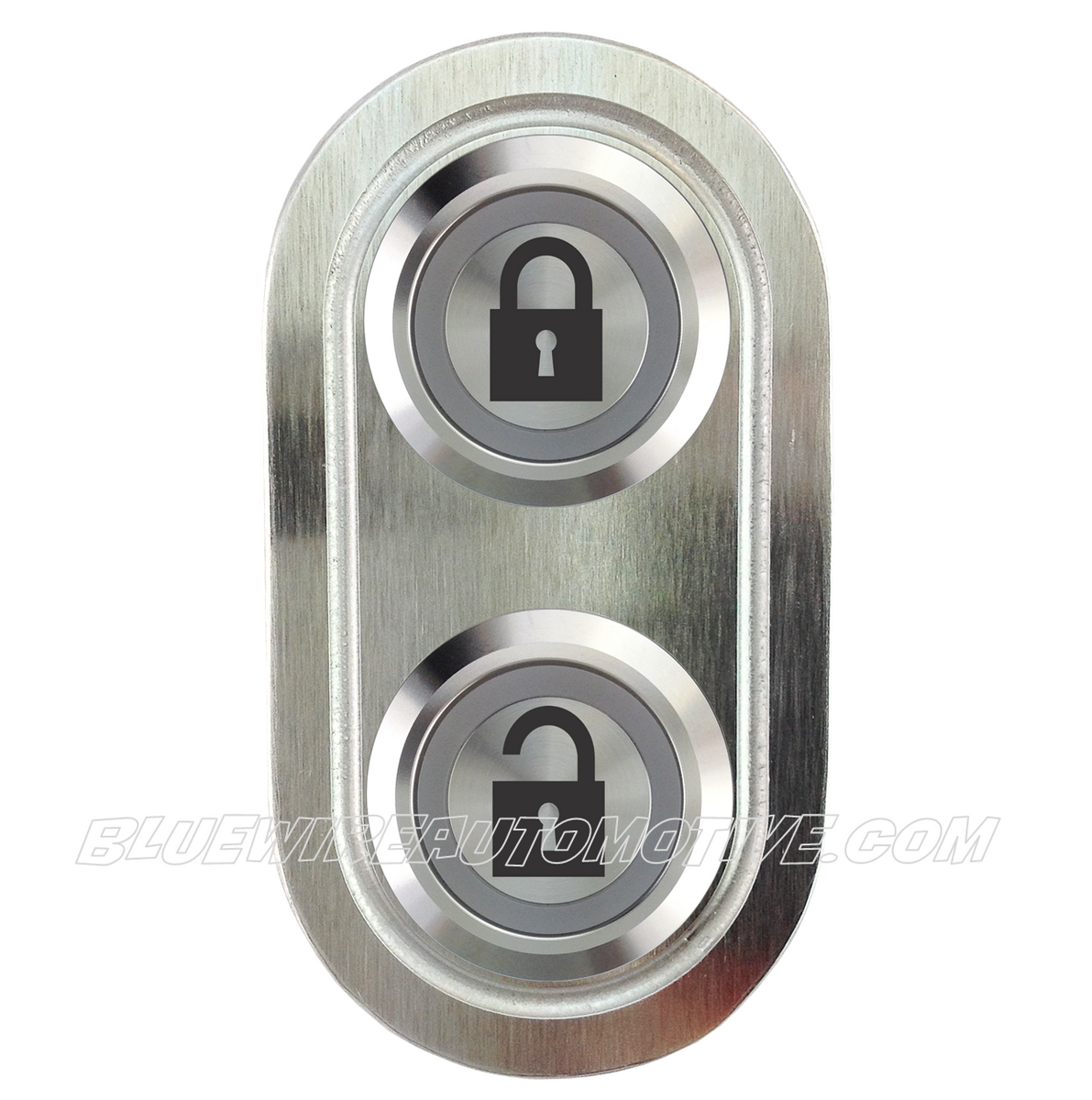 DELUXE SILVER SERIES BILLET CENTRAL LOCKING SWITCH-WHITE| Bluewire ...