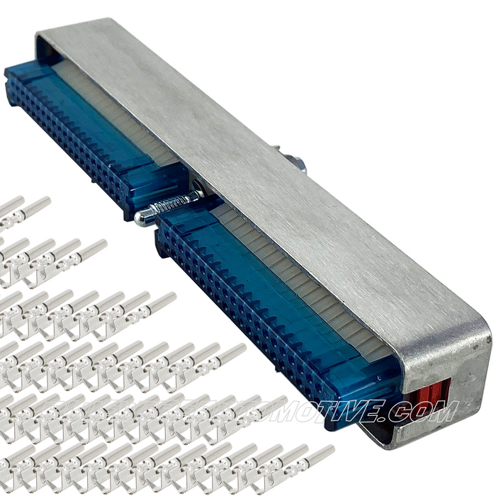 PCM ECM ECU CONNECTOR PLUG BLUE 80pin - BWAP00| Bluewire Automotive