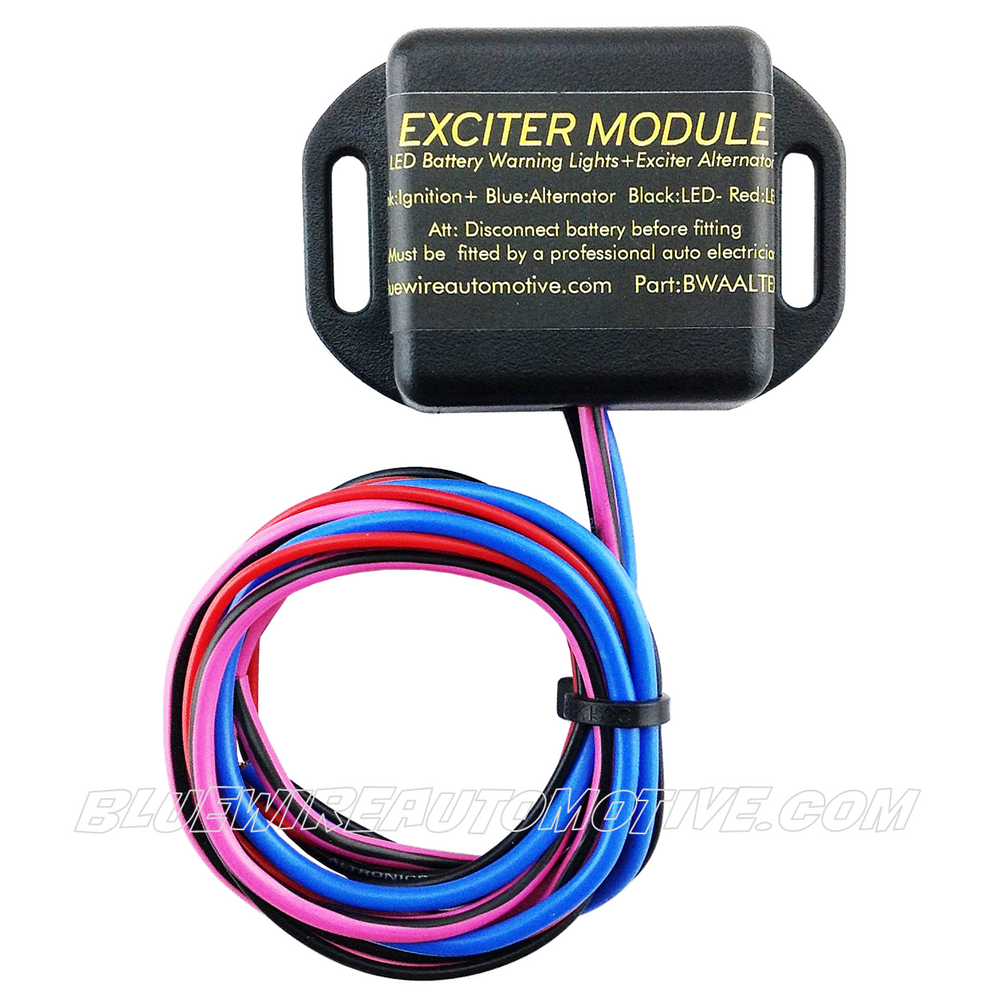 ALTERNATOR EXCITER & RETRO BATTERY 15mm LED WARNING SIGNAL MODULE ...