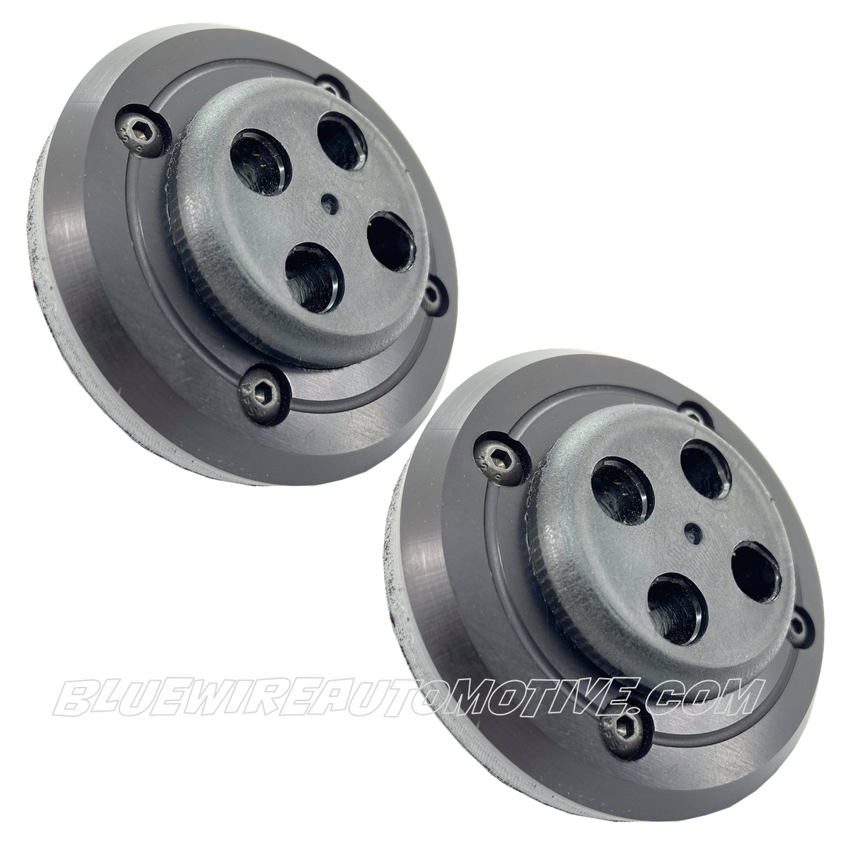 PAIR-BLACK SERIES FIREWALL PORT SPARK PLUG LEAD SEPARATOR GROMMET-BWAF ...