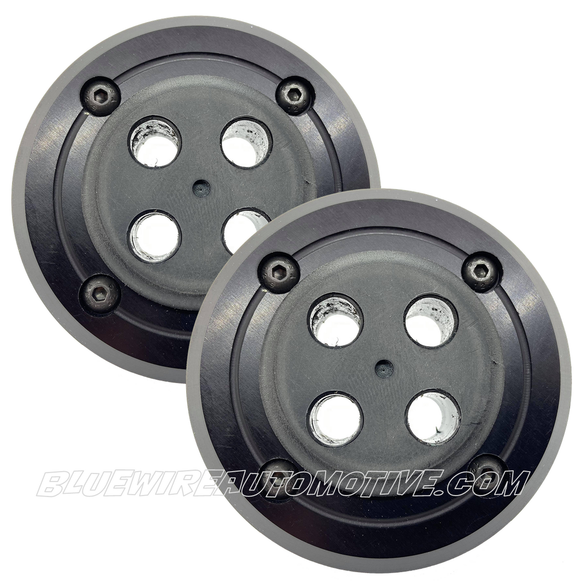 PAIR-BLACK SERIES FIREWALL PORT SPARK PLUG LEAD SEPARATOR GROMMET-BWAF ...