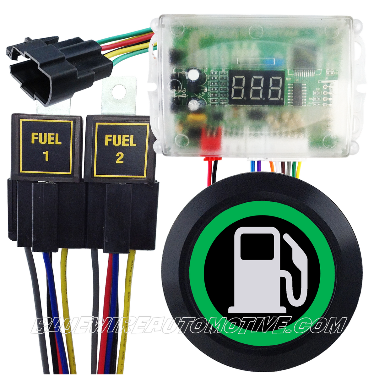 BLACK SERIES DUAL SWITCH CONTROL FUEL PUMP KIT-BWADSCBSFP| Bluewire ...