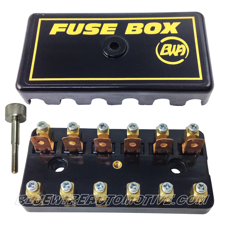 CERAMIC FUSE BOX - 6 CIRCUIT - BWAFB001| Bluewire Automotive