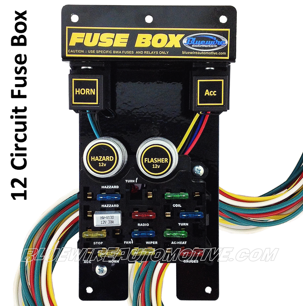 UNIVERSAL BWA FUSE BOX STEEL MOUNTING BRACKET for 12-CIRCUIT 13-CIRCUI ...