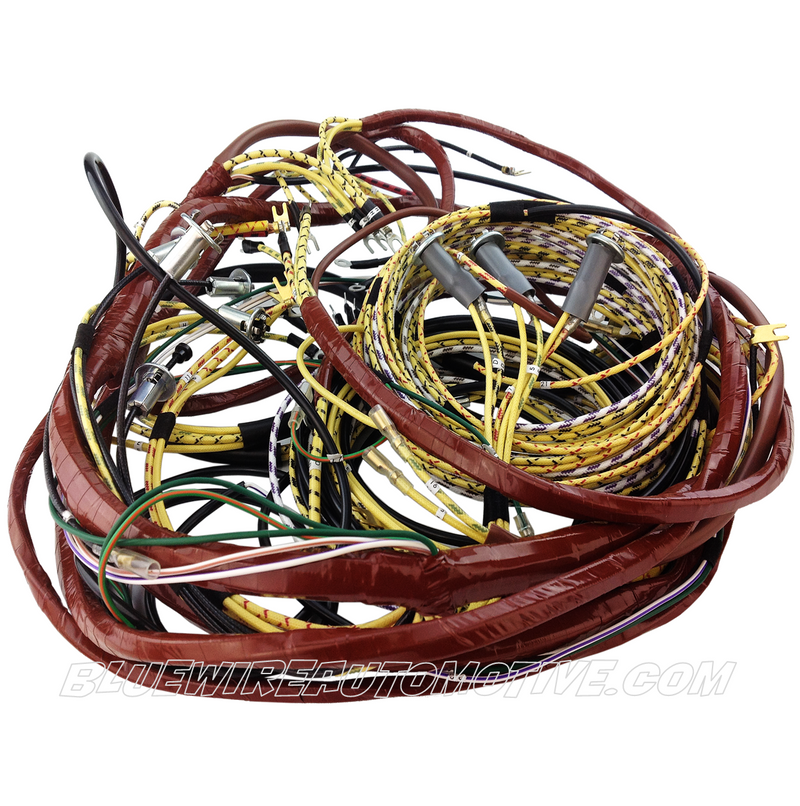 HOLDEN 48 FJ UTE 1948-1956 CLOTH WIRE HARNESS - NON GENUINE GM COMPATI ...