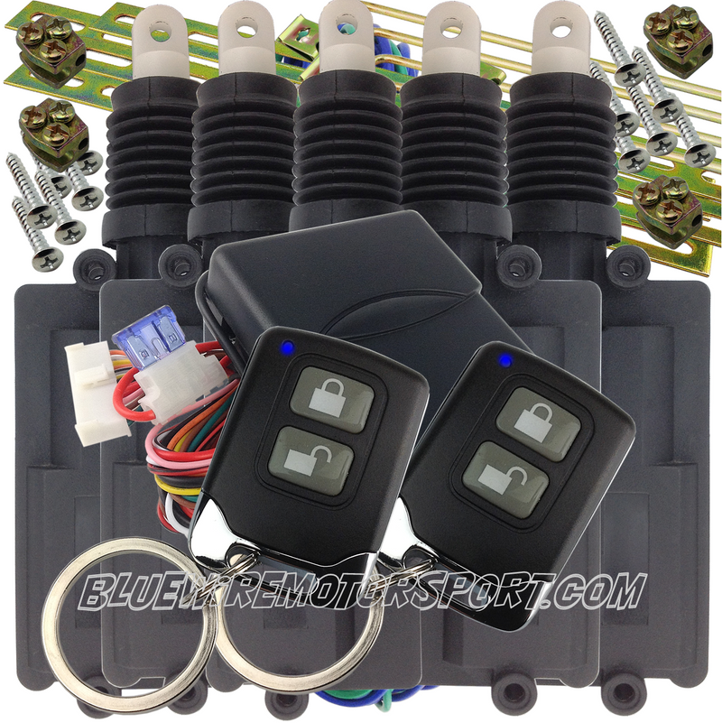 KEYLESS REMOTE CENTRAL LOCKING KIT-5D-BWACL05R| Bluewire Automotive