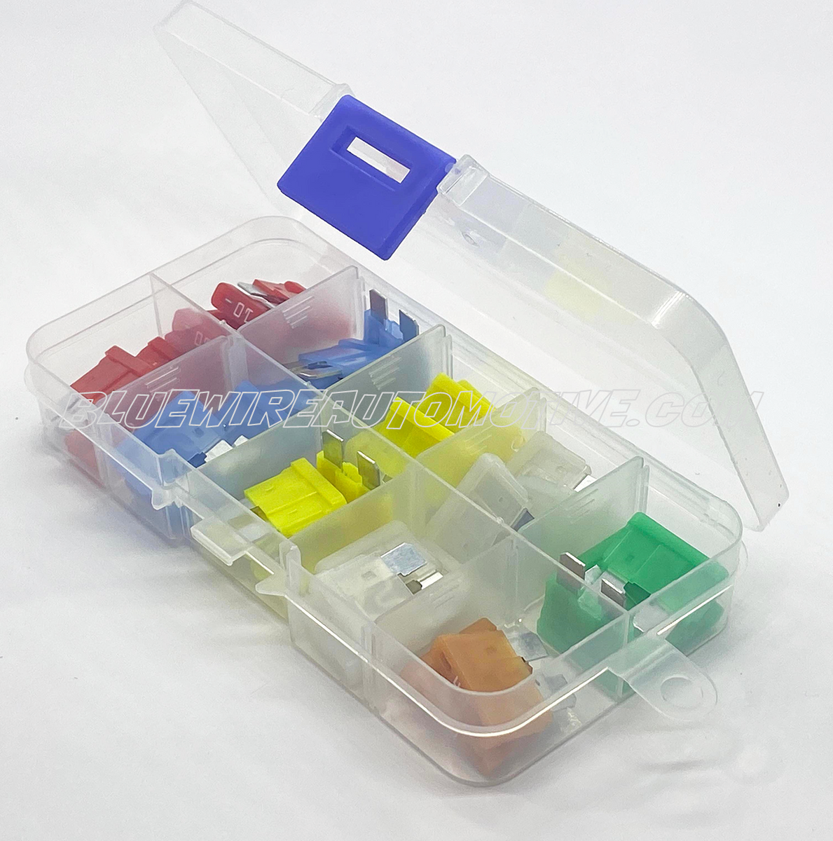 STANDARD LED SMART FUSE BLADE KIT 10/15/20/25/30/40amp 40xpcs| Bluewire ...