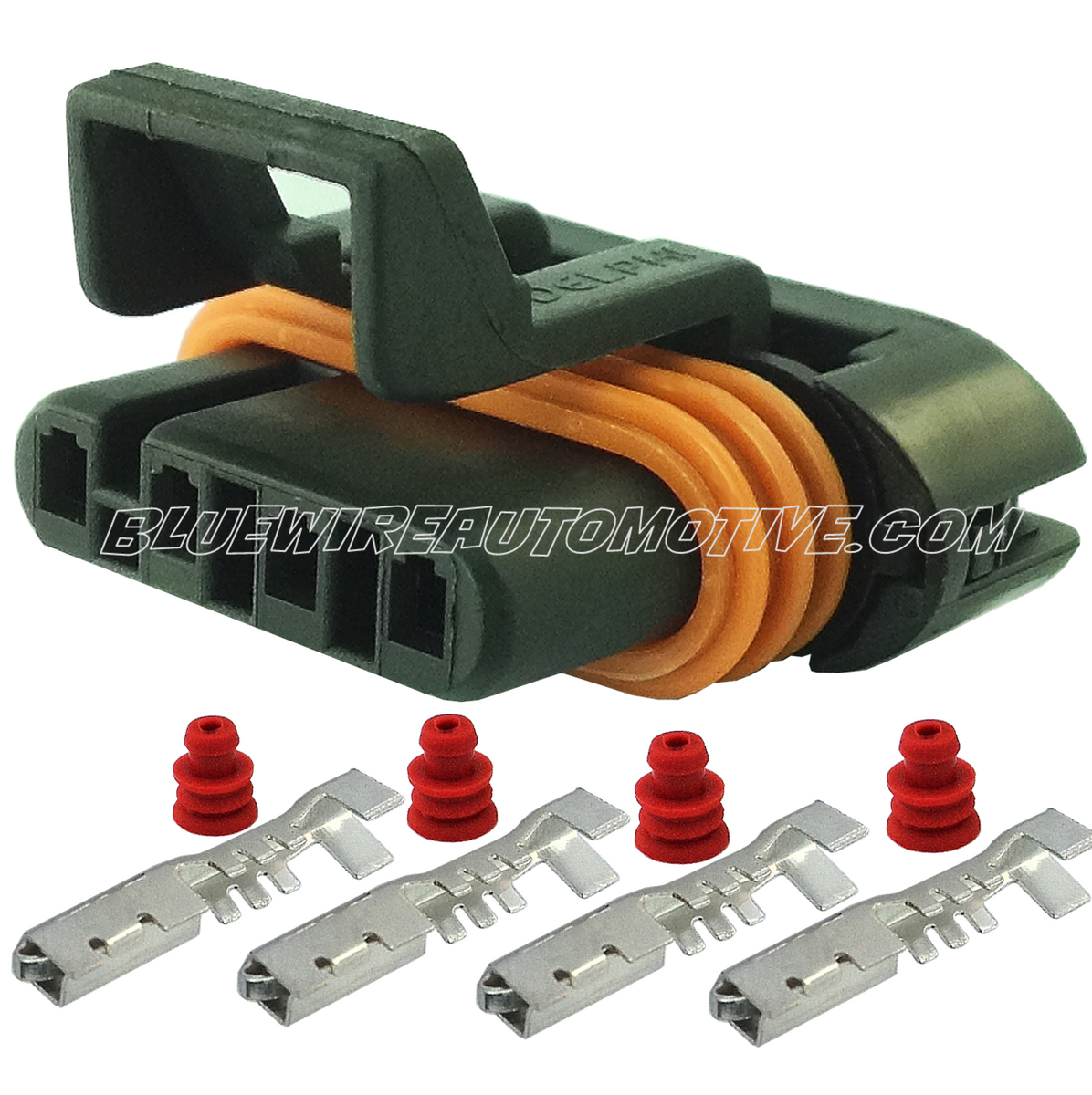 COIL / 02 OXYGEN SENSOR FEMALE CONNECTOR PLUG - 4PIN - BWAP0010 ...